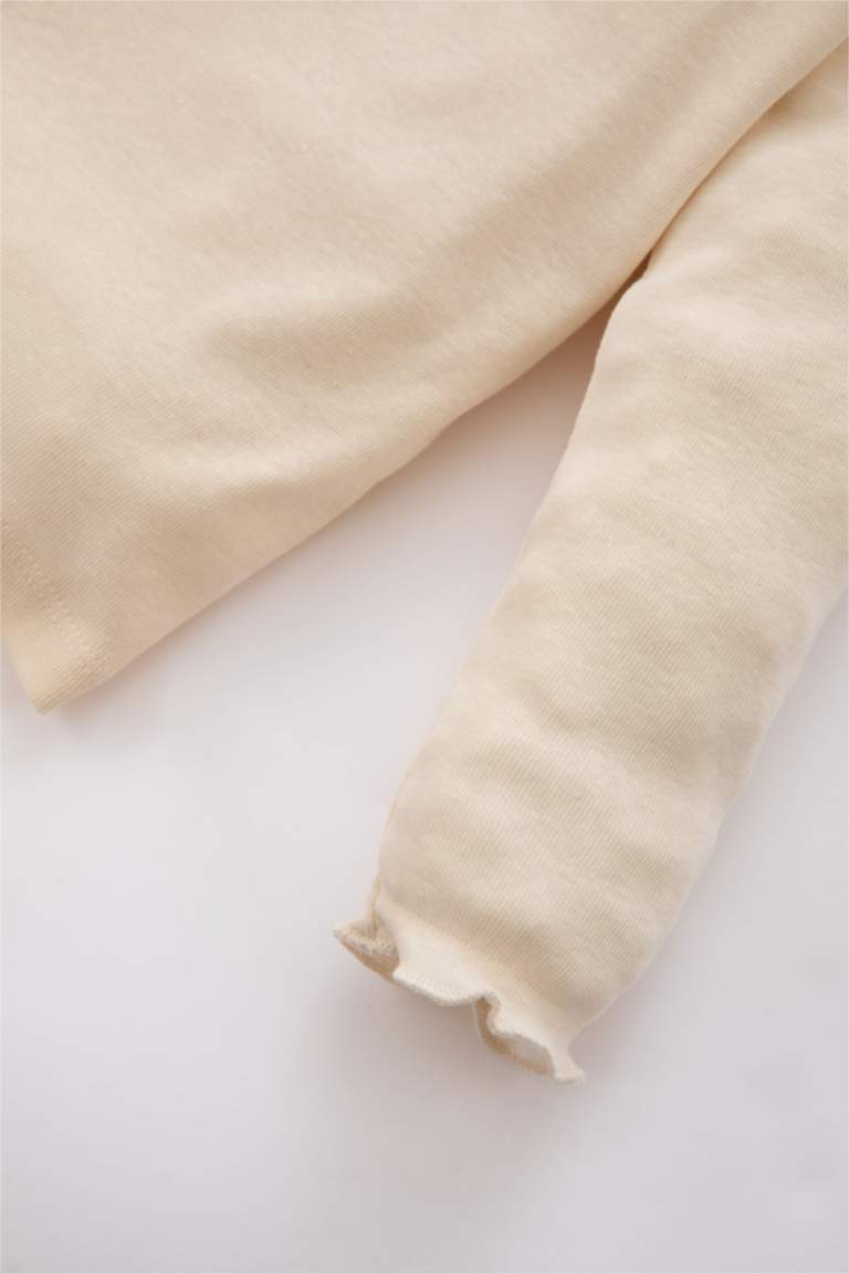 Ecru BABY GIRL 2 piece Regular Fit Envelope Neck Polka Dot Set 2682887 ...