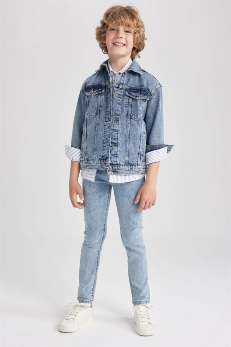 Blue BOYS & TEENS Boy Jean Jacket 2764911 | DeFacto
