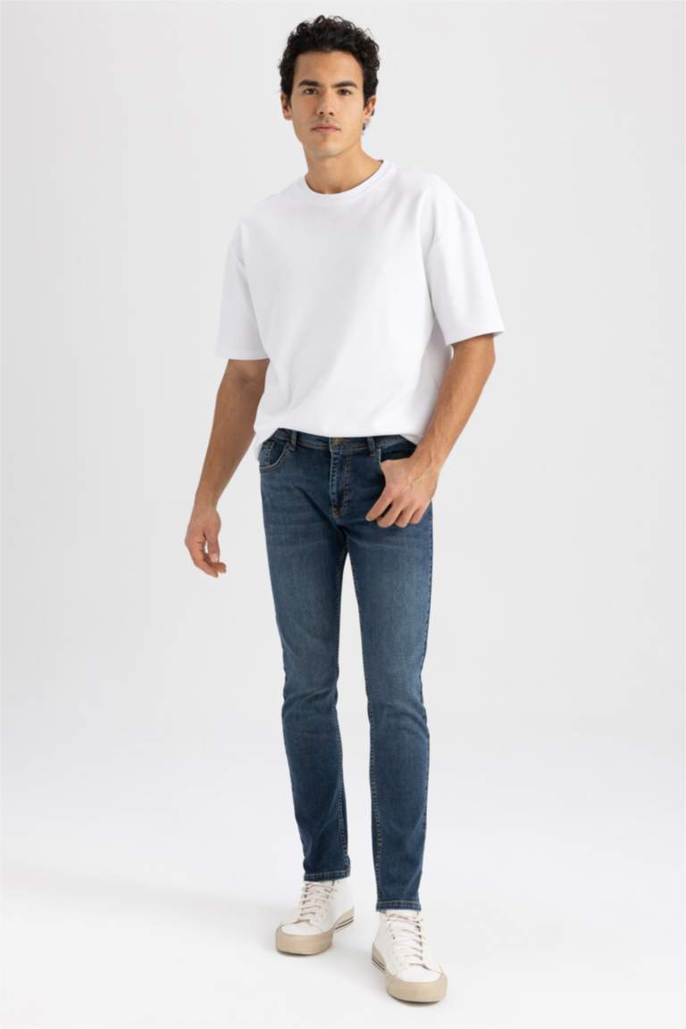 Blue MAN Carlo Skinny Fit Extra Slim Fit Normal Waist Jeans 2717390 ...