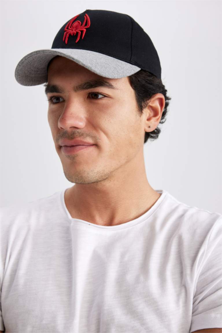 Black Man Men Marvel Avengers Licensed Embroidery Cotton Cap Hat ...