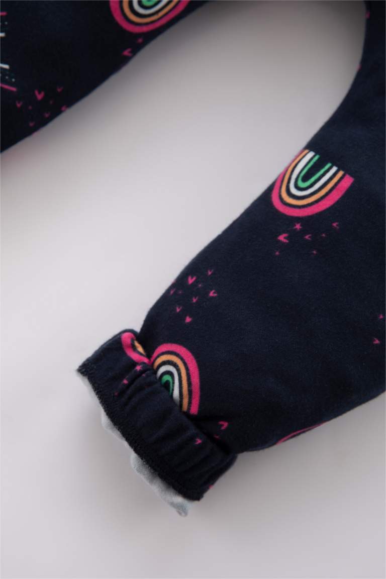 Ecru BABY GIRL 2 piece Regular Fit Envelope Neck Set 2713923 | DeFacto