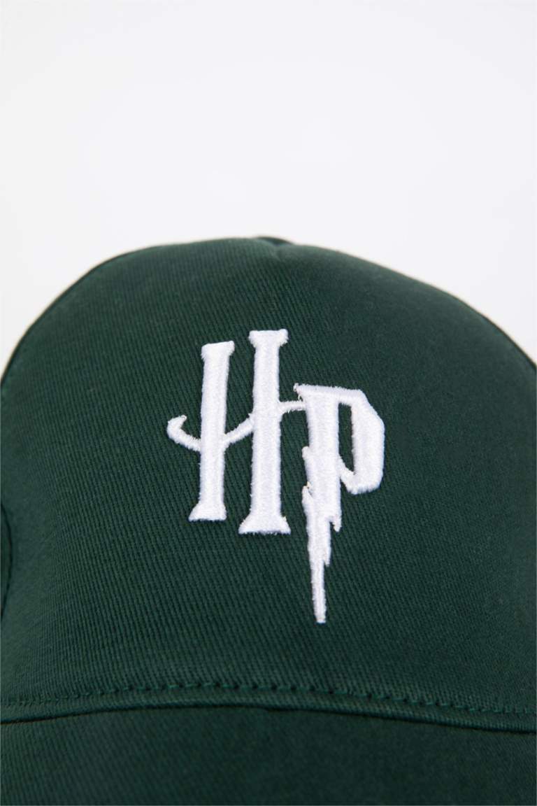 Green WOMAN Women Harry Potter Embroidered Cotton Cap Hat 2733525 | DeFacto