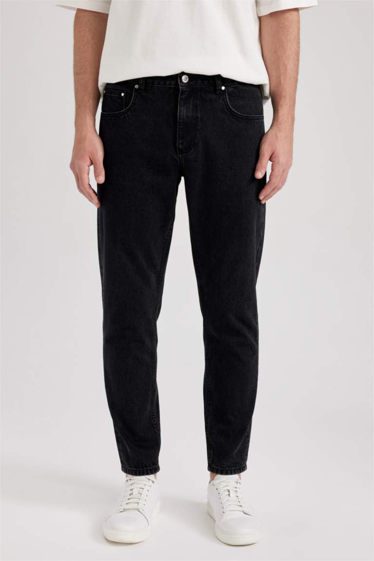 Black Man Regular Fit Normal Mold Norma Waist Normal Leg Jeans 2719493 ...