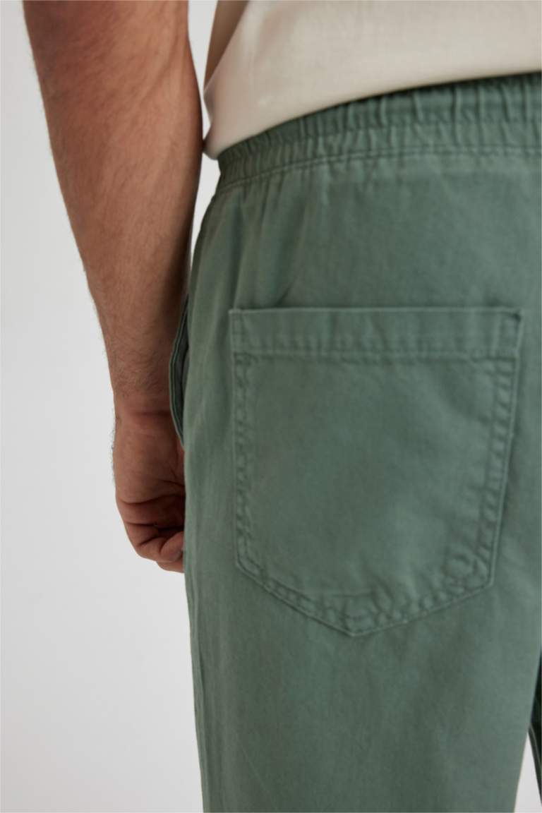 Green Man Relax Fit Side Pocket Chino Pants 2807422 | DeFacto