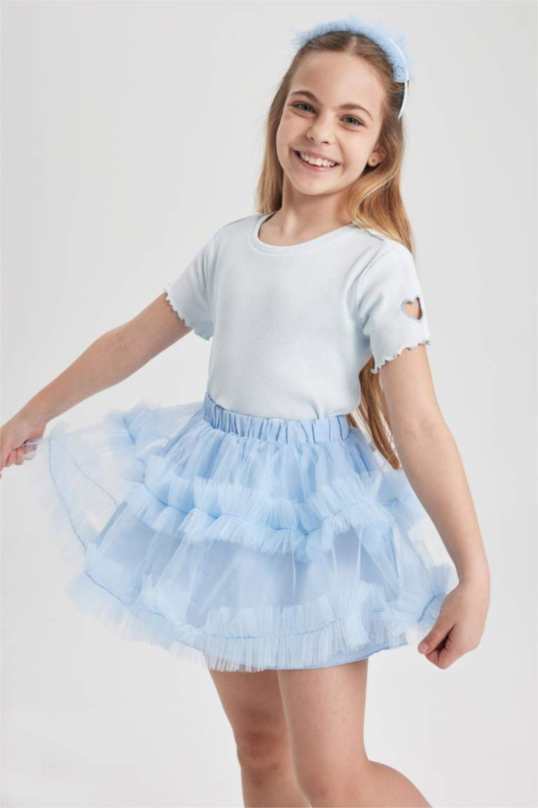 Blue GIRLS & TEENS Girl Tutu Skirt Crown 2 Piece Set 2750766 | DeFacto