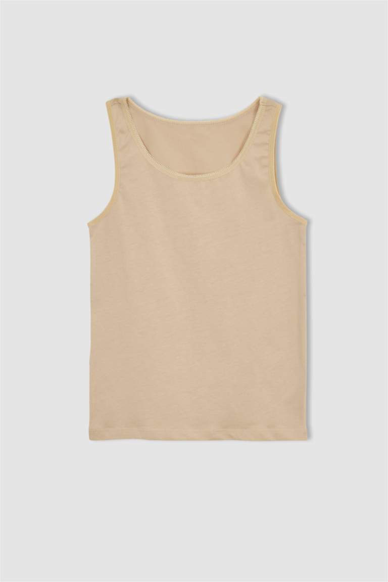 Bej Kız Çocuk - Genç Kız Kız Çocuk 2'li Atlet 2767195 | DeFacto