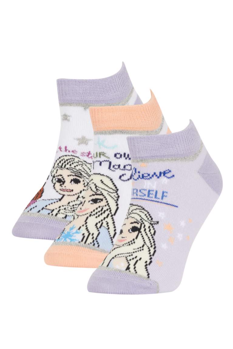 Mixed Color GIRLS & TEENS Girl Frozen Licensed 3-Pack Cotton Booties ...