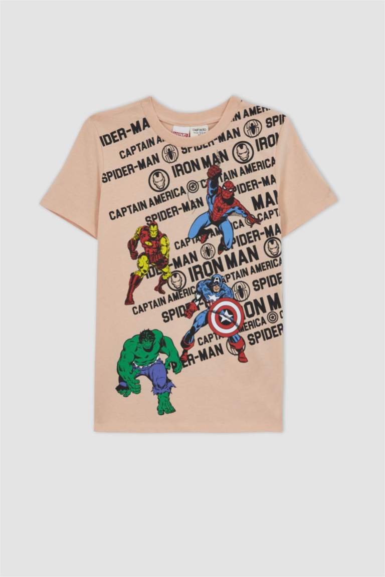 Orange BOYS & TEENS Boy Regular Fit Marvel Comics Pajamas 2792084 | DeFacto