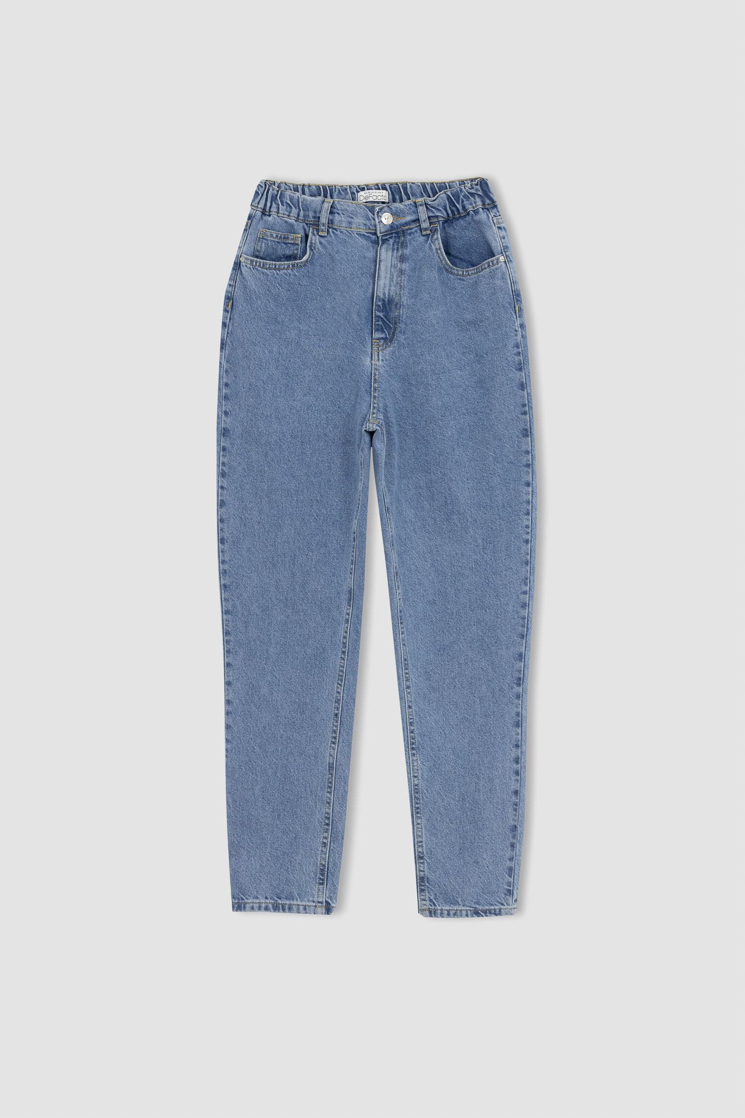 Blue Woman Mom Fit Jeans 2777860 Defacto