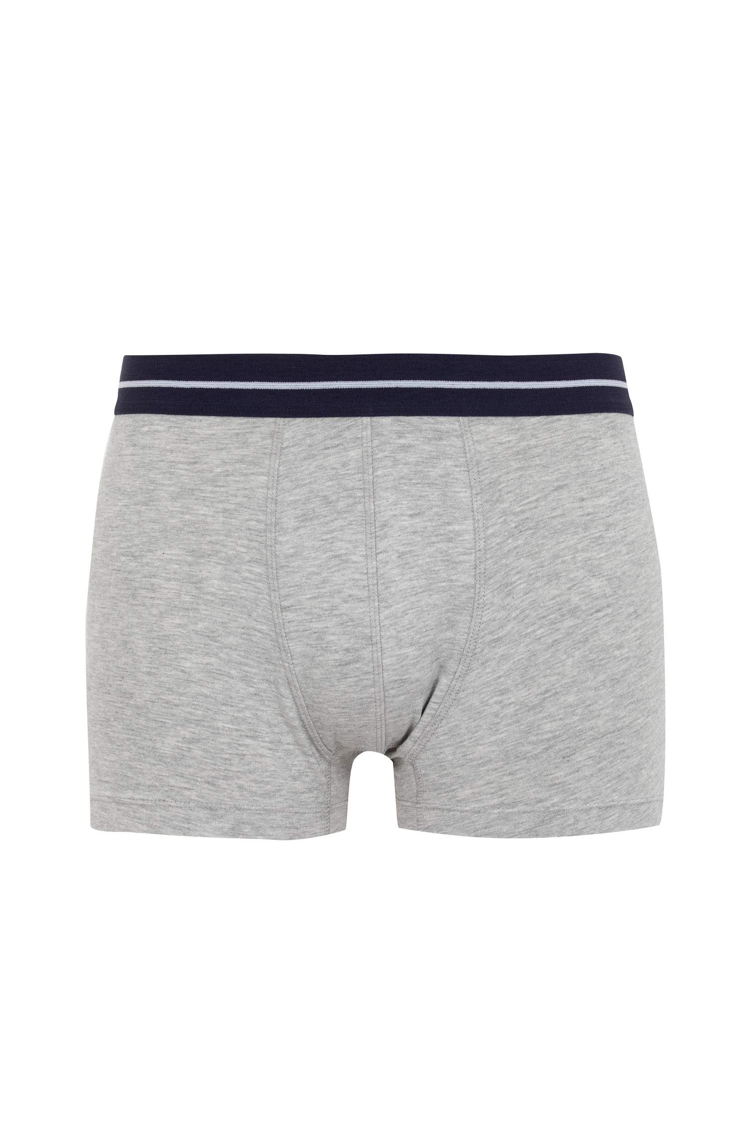 Navy MAN 3 piece Regular Fit Knitted Boxer 2790331 | DeFacto