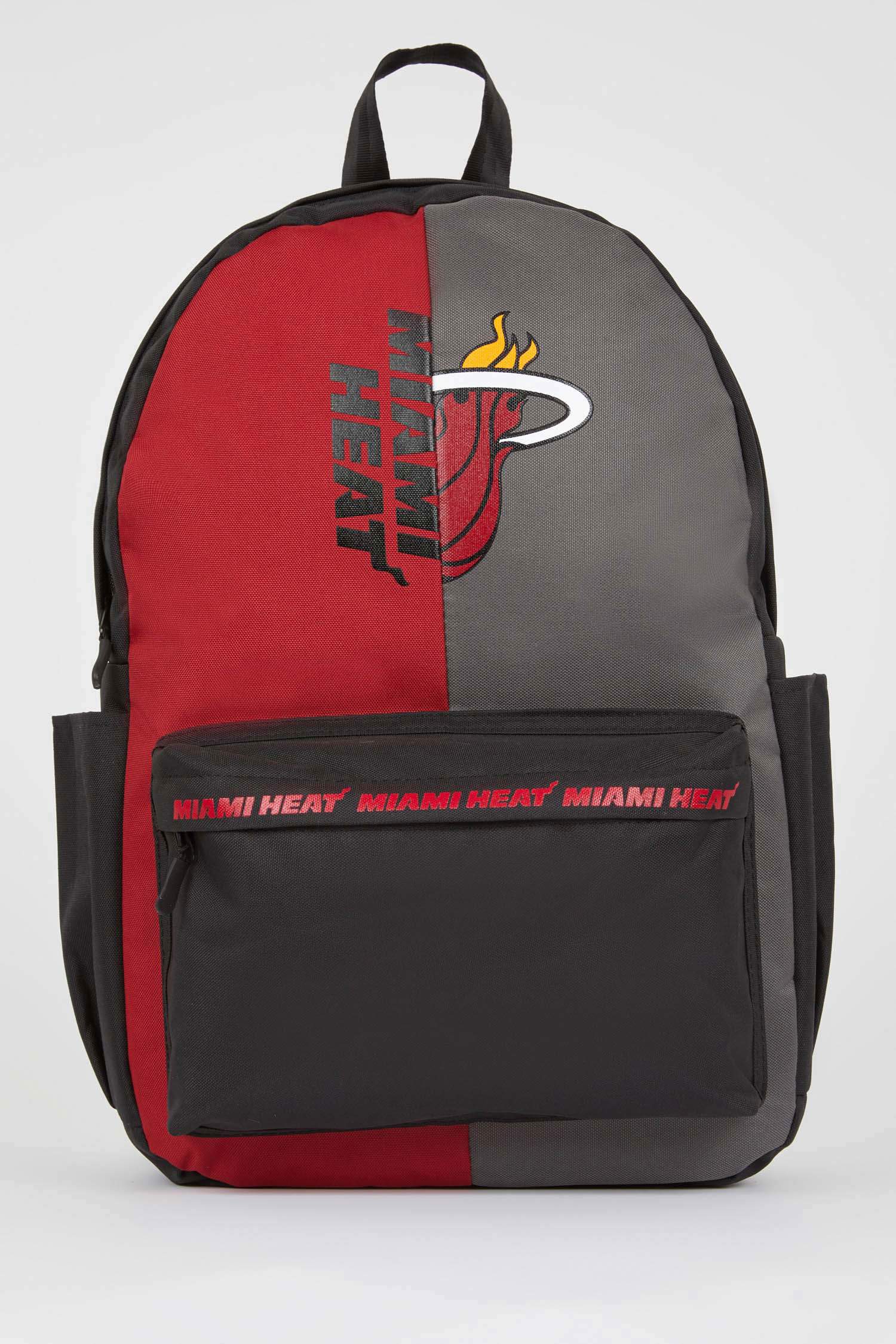 Mixed Color Man Licensed by the NBA Miami Heat Backpack 2813012 | DeFacto