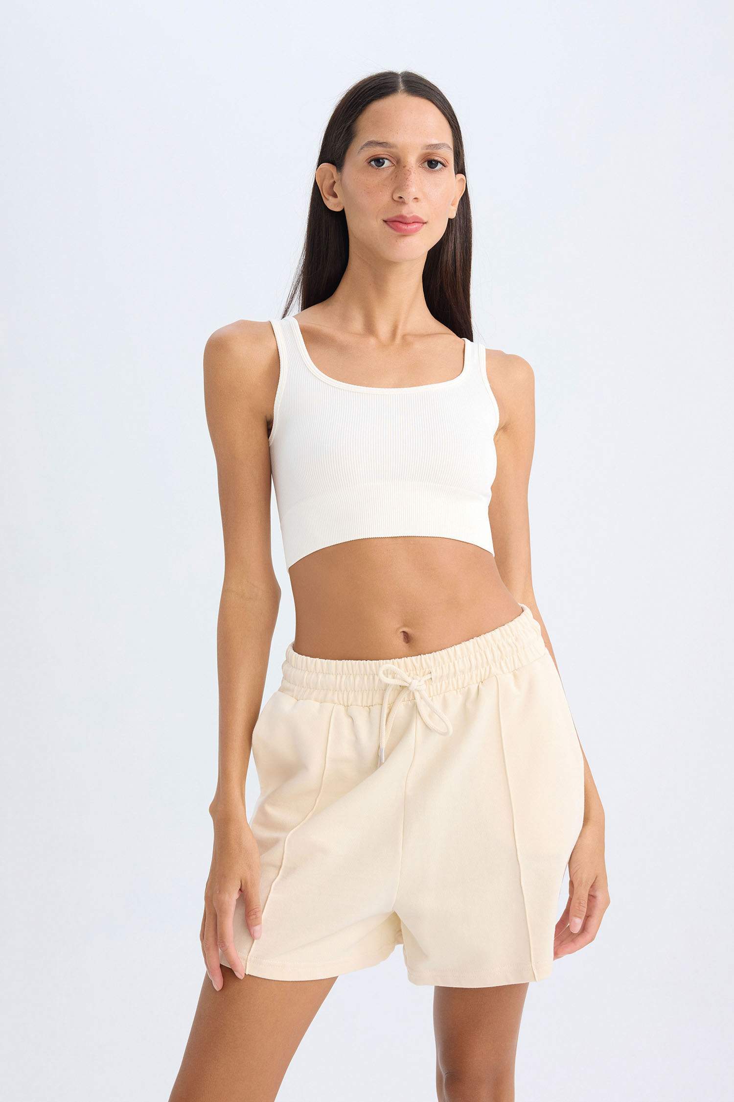 Beyaz Kadın Fall in Love Kapsız Pedsiz Seamless Bra 3081845 | DeFacto