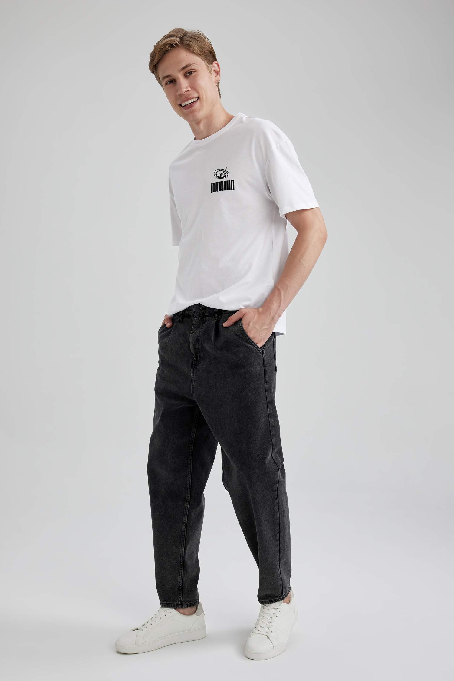 Antrasit Erkek Balloon Fit Jean Pantolon 2891612 | DeFacto