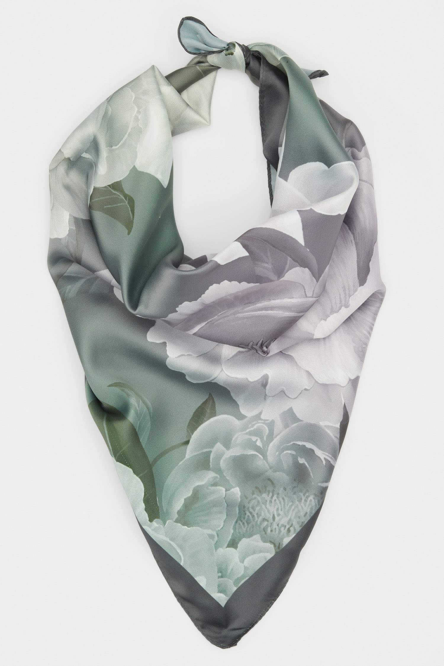 Haki Kadın Kadın Desenli Fular 3076183 | DeFacto