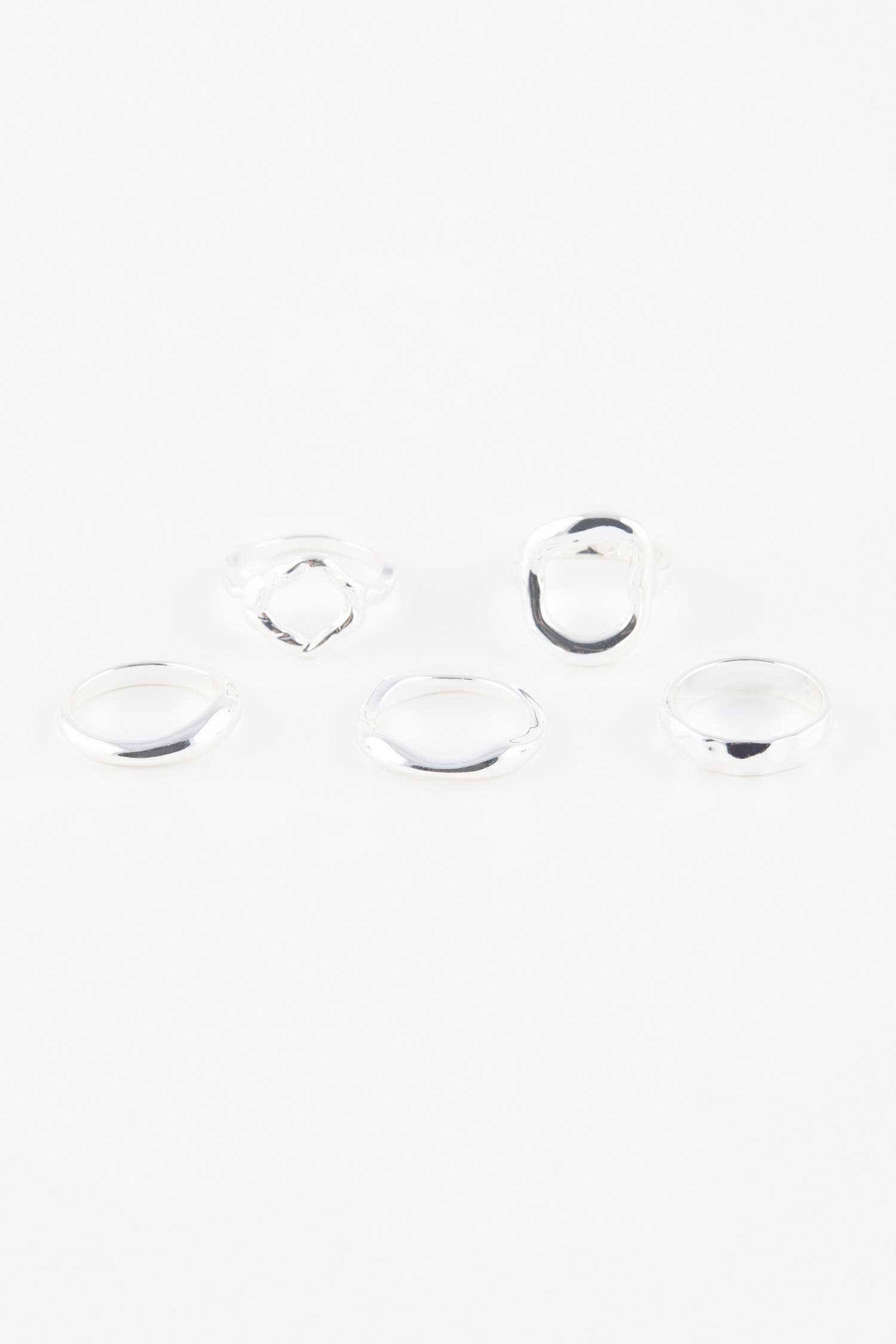 Gri Kadın Kadın 5'li Silver Yüzük 3107695 | DeFacto