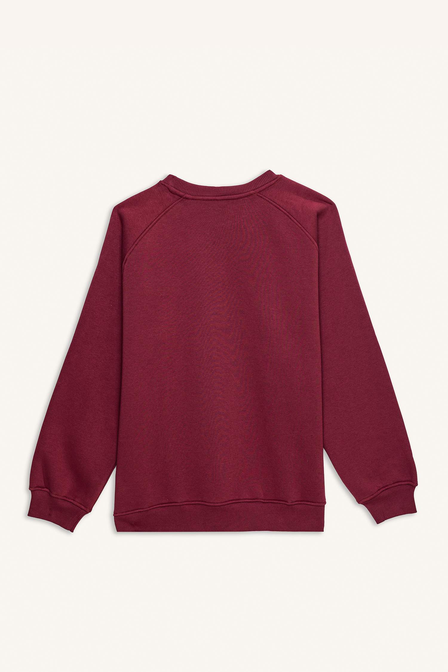 Bordeaux WOMAN Oversize Fit Basic Sweatshirt 3404278 | DeFacto