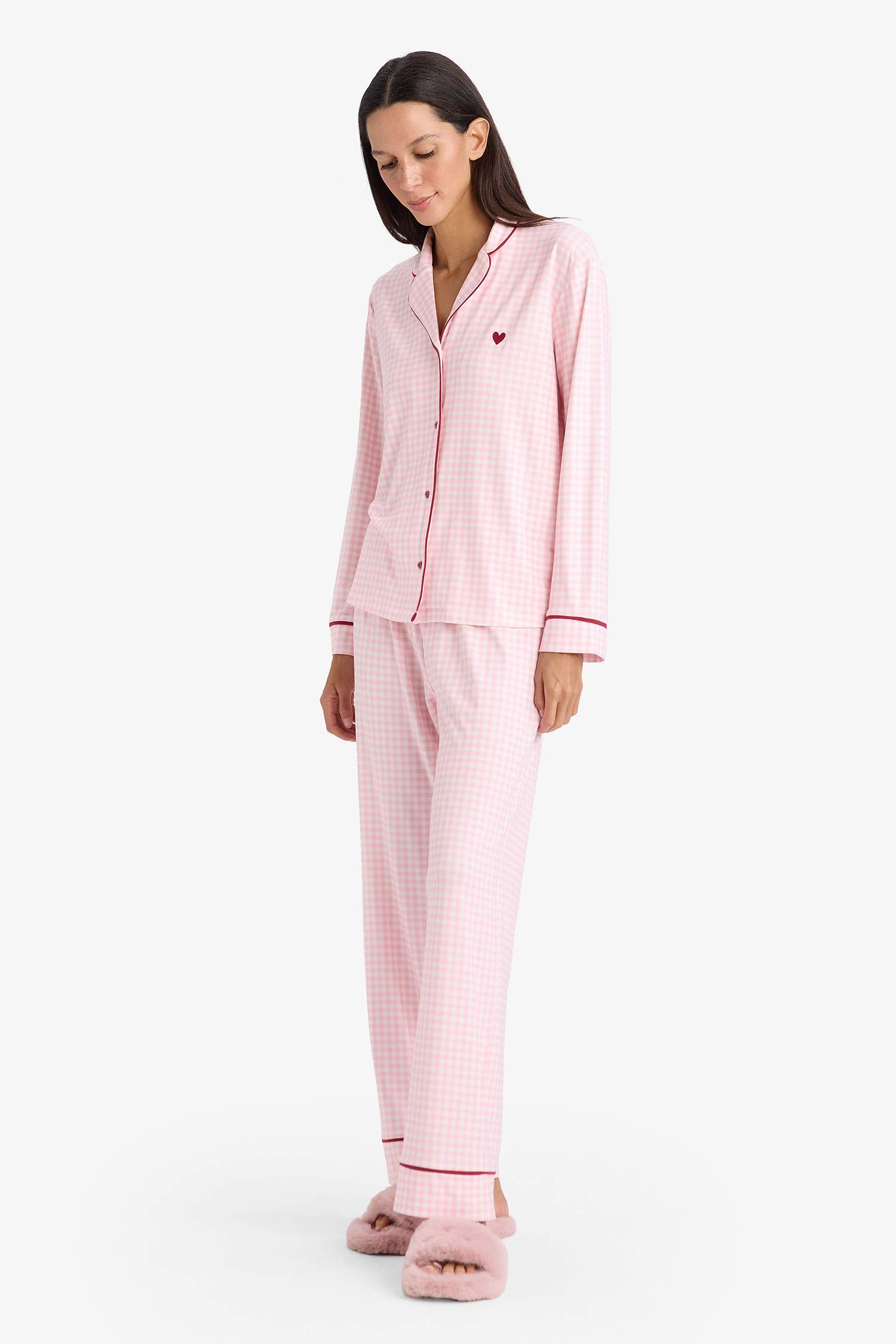 Pink Woman 2 piece Regular Fit Set 3374485 | DeFacto