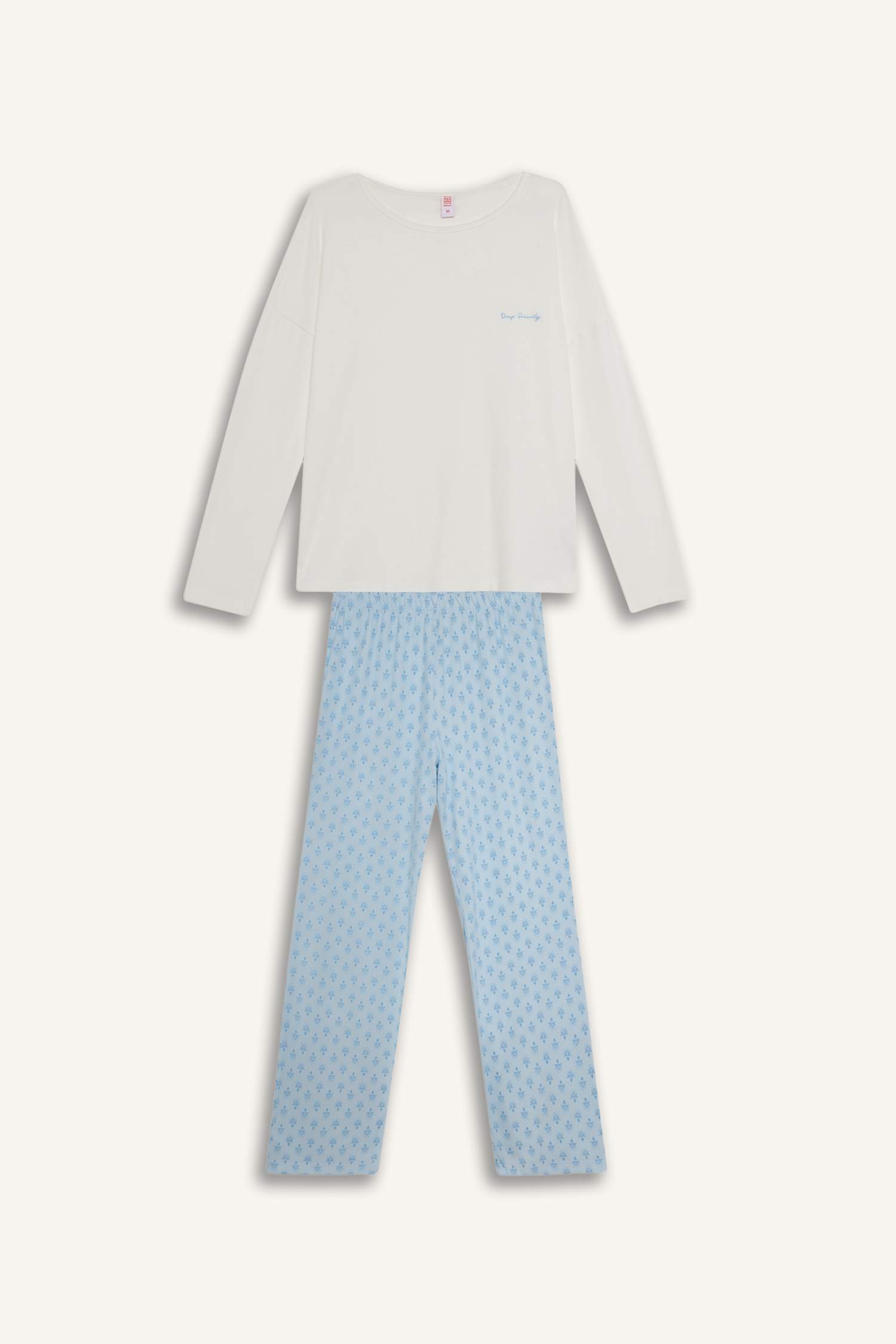 Blue Woman 2 piece Regular Fit Set 3377307 | DeFacto