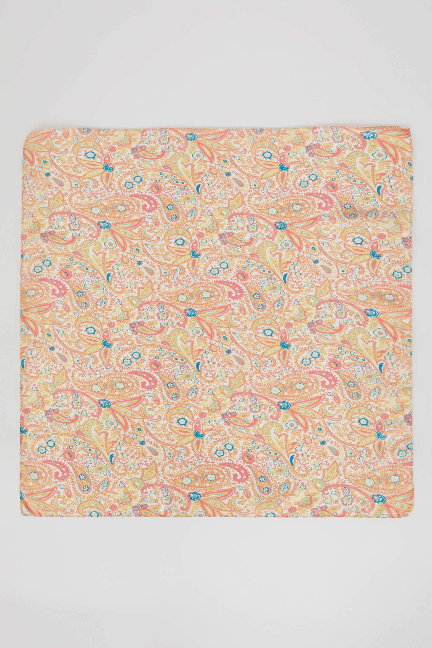 Pembe Kadın Kadın Etnik Desenli Fular 2418380 | DeFacto