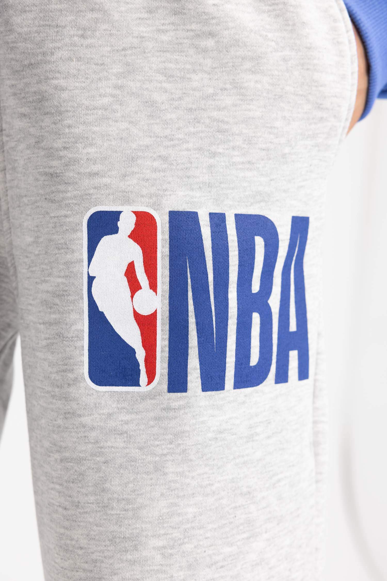 Grey WOMAN NBA Licensed With Pockets Thin Sweatshirt Fabric Pants ...