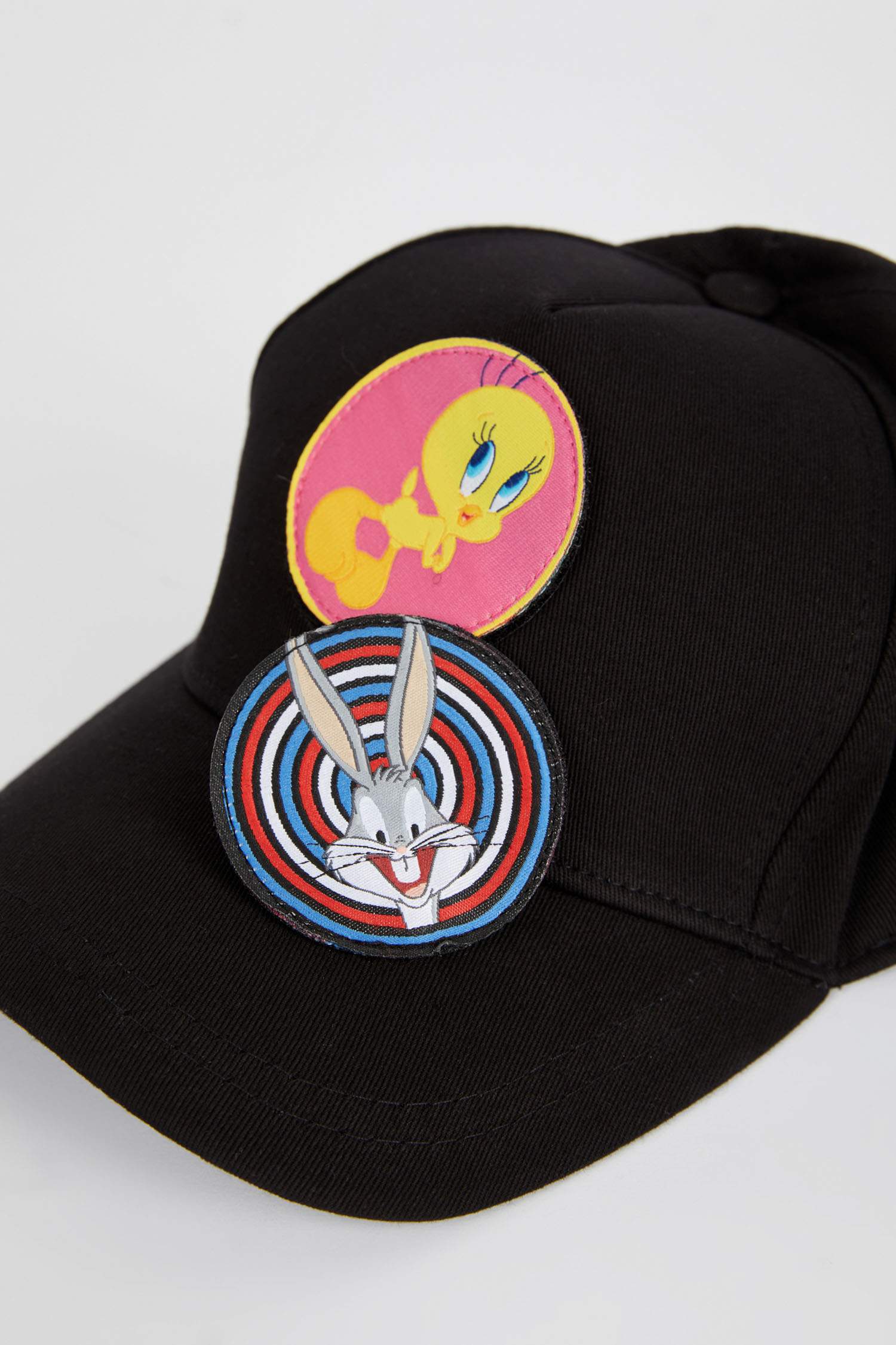 Siyah Kadın Kadın Looney Tunes Lisanslı Cap Şapka 2417837 | DeFacto