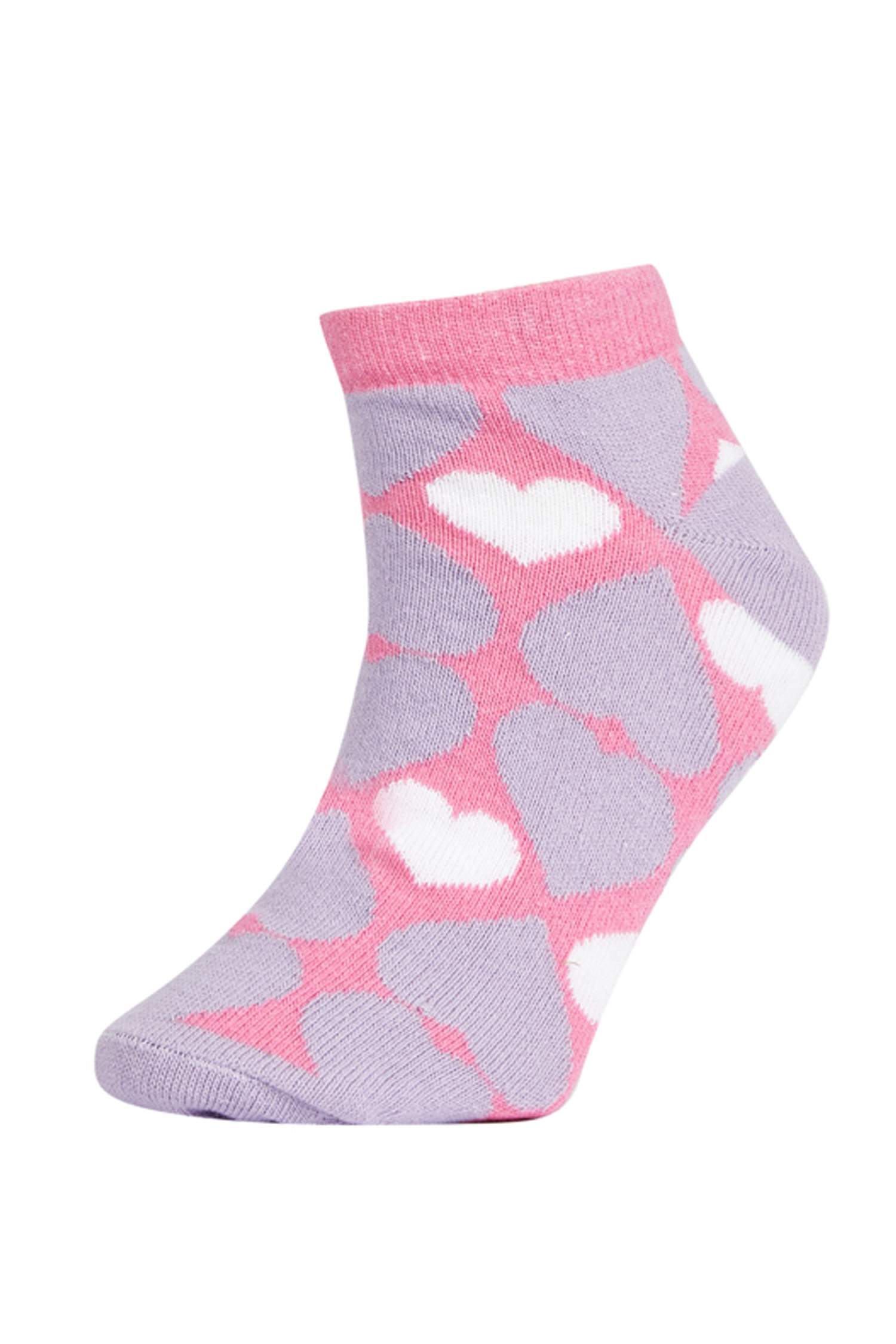 Mixed Color Girls & Teens Girls' Cotton 7-Pack Short Socks 2409545 ...