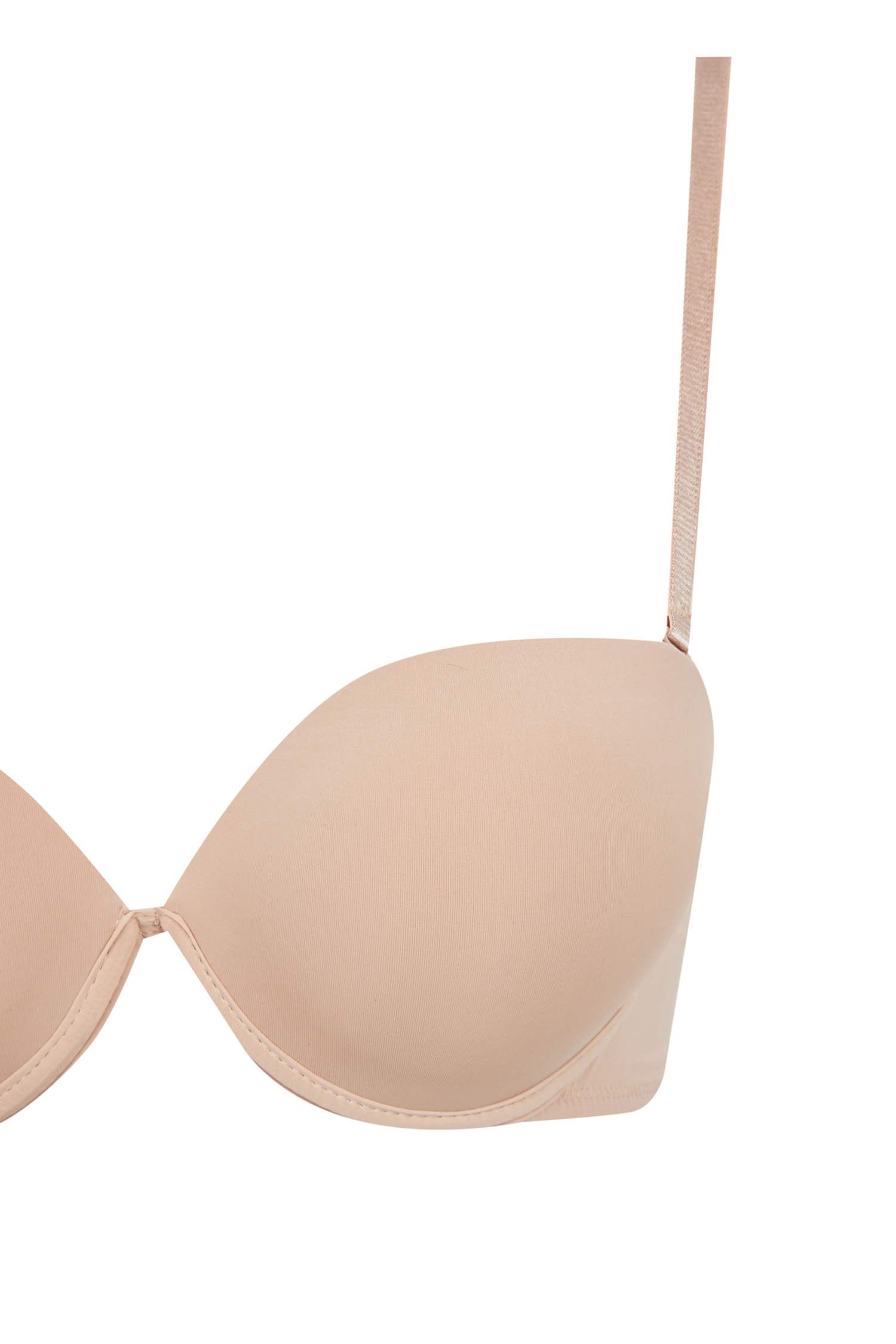 Black Woman 2 Pack Extra Padded Strapless Bra 2505818 | DeFacto