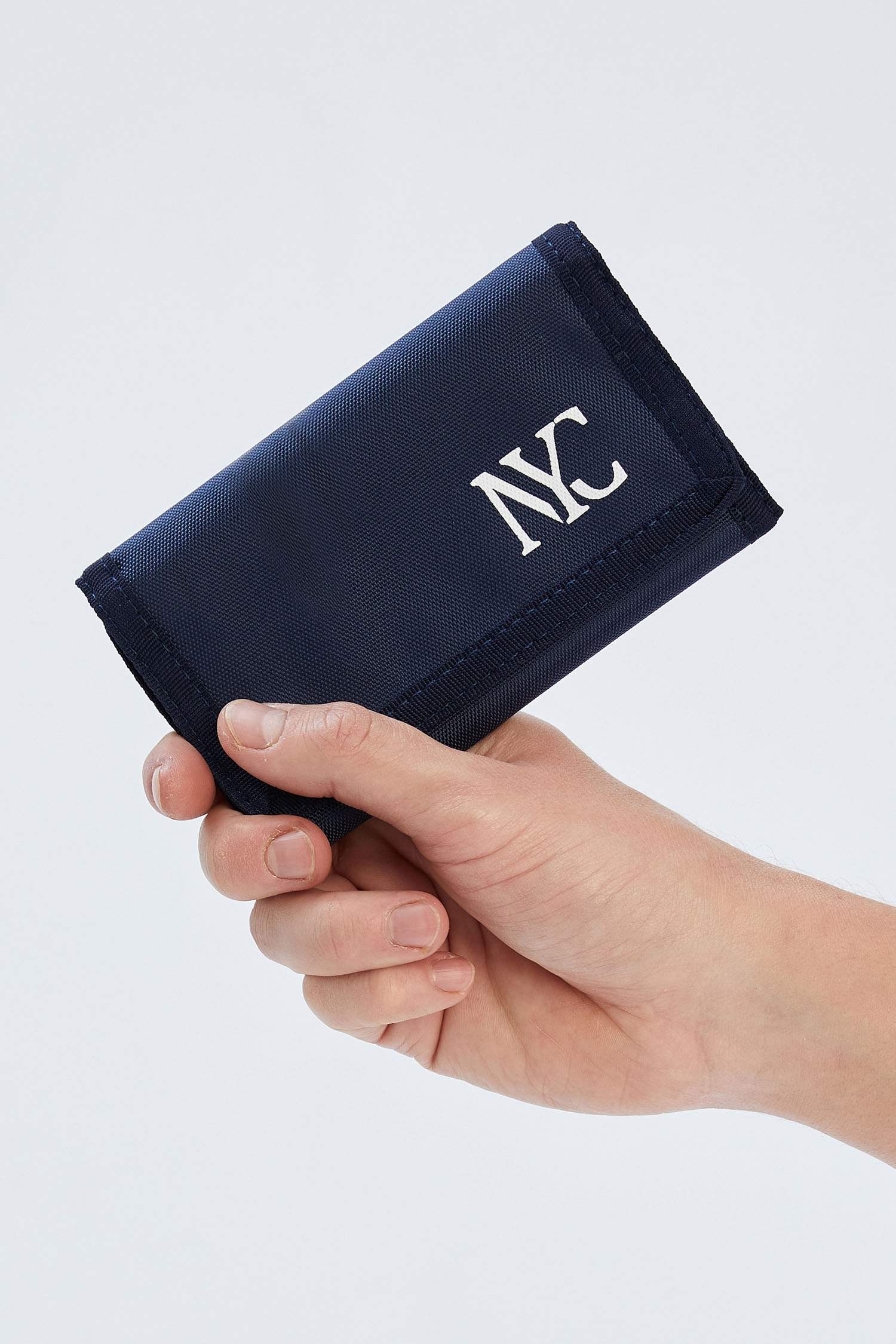 Navy MAN Men's Embroidered Wallet 2525700 | DeFacto