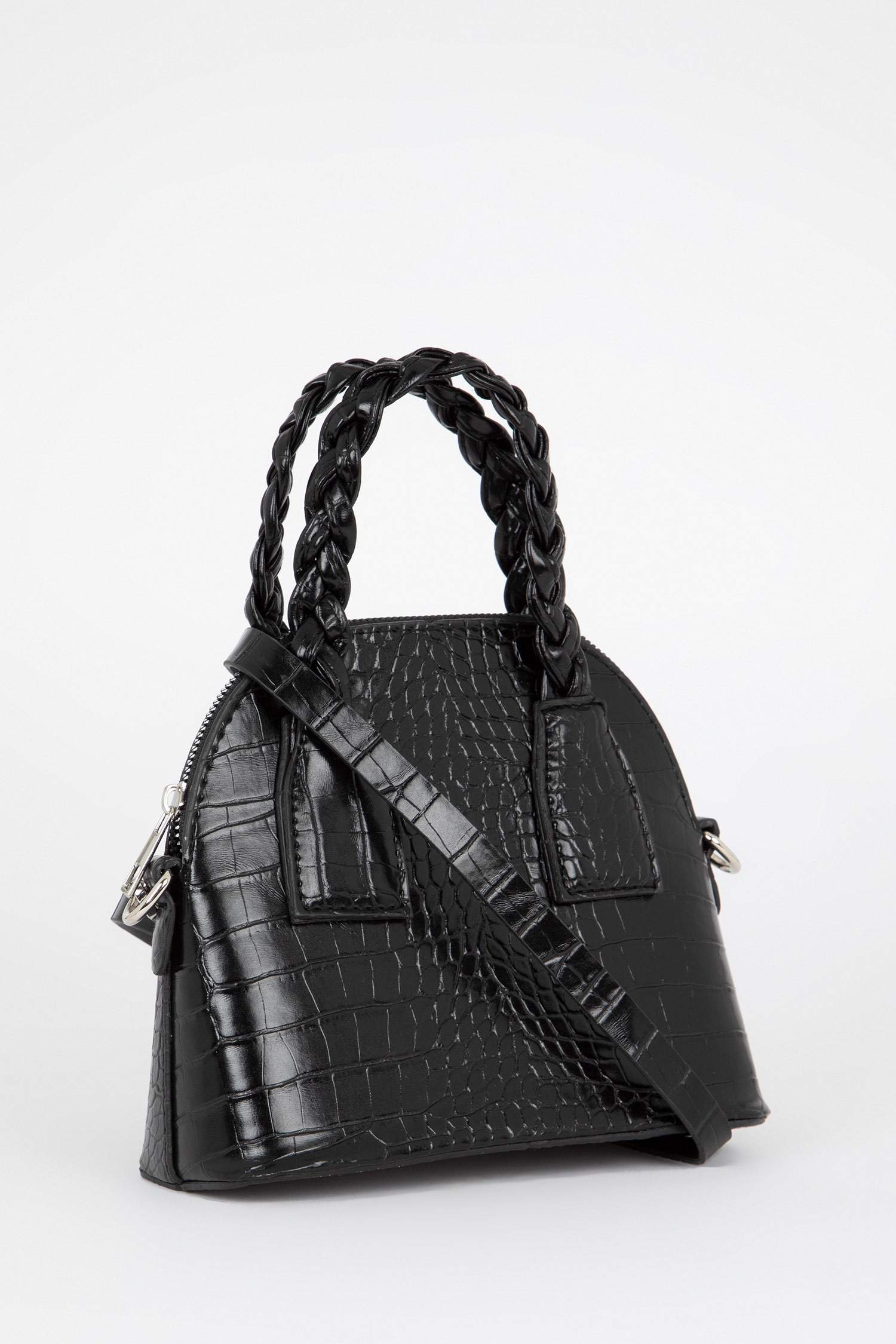 Black Woman Women's Croco Clutch Bag 2521374 | DeFacto