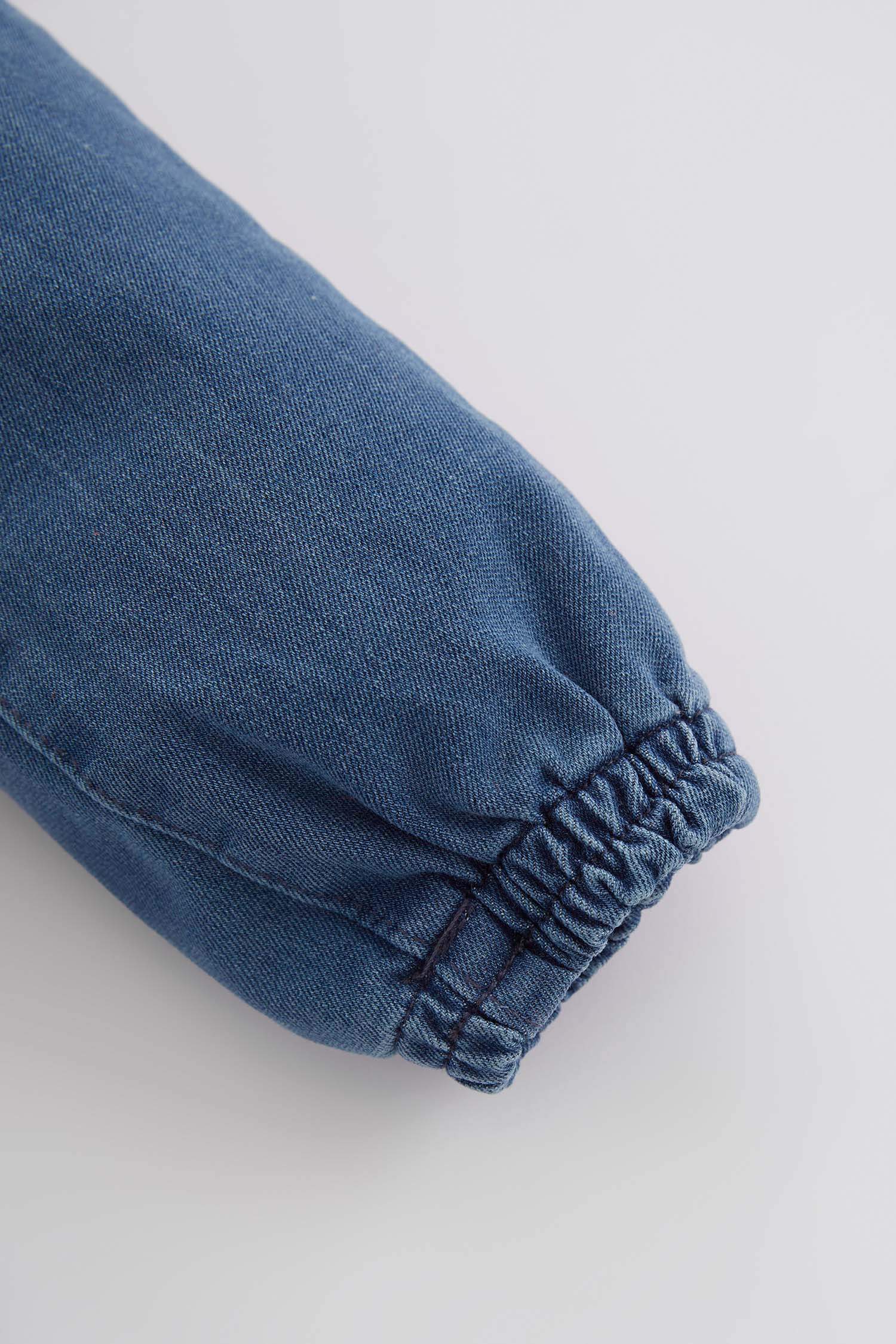 Blue BABY GIRL jogger Elastic Band Jean Trousers 2676372 | DeFacto