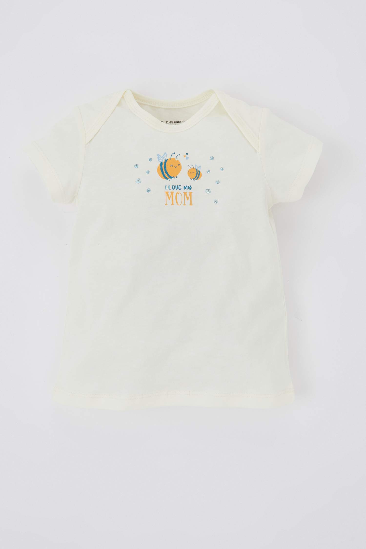 Blue Baby Girl 2 piece Regular Fit Envelope Neck Flower Set 2781004 ...