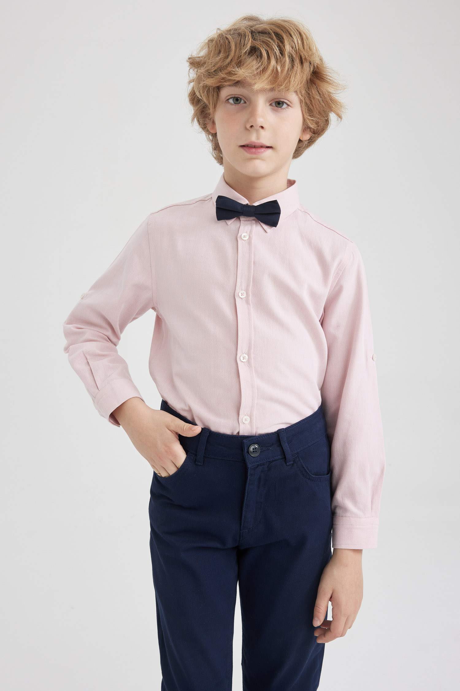 Pink Boys & Teens Boys Children's Day Regular Fit Polo Neck Oxford 2 ...