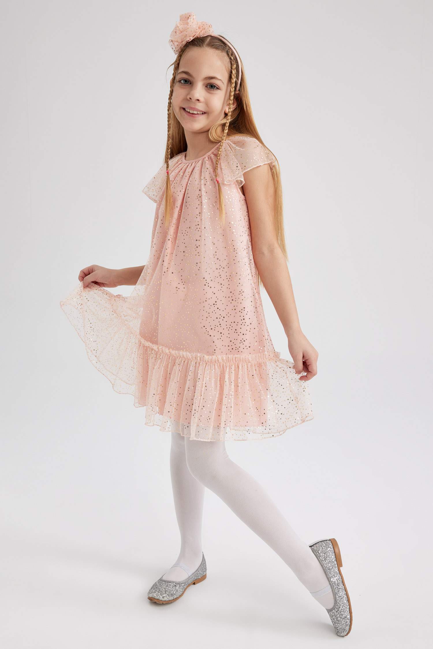 Pink Girls & Teens Girls Short Sleeve Tulle 2-pack Set 2758593 | Defacto