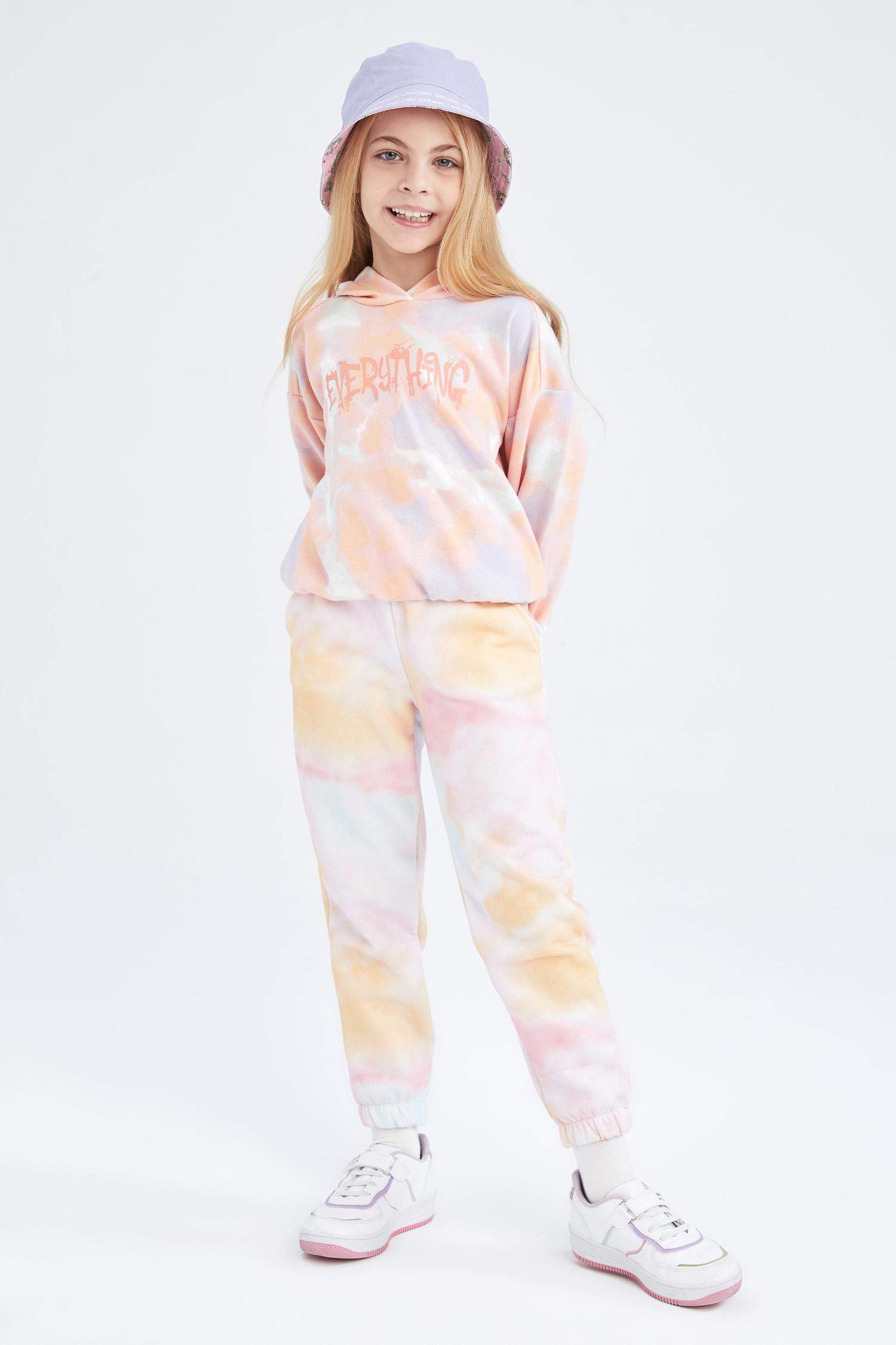 Pink GIRLS & TEENS Girls Tie-dye Jogger Tracksuit Bottom 2738642 | DeFacto